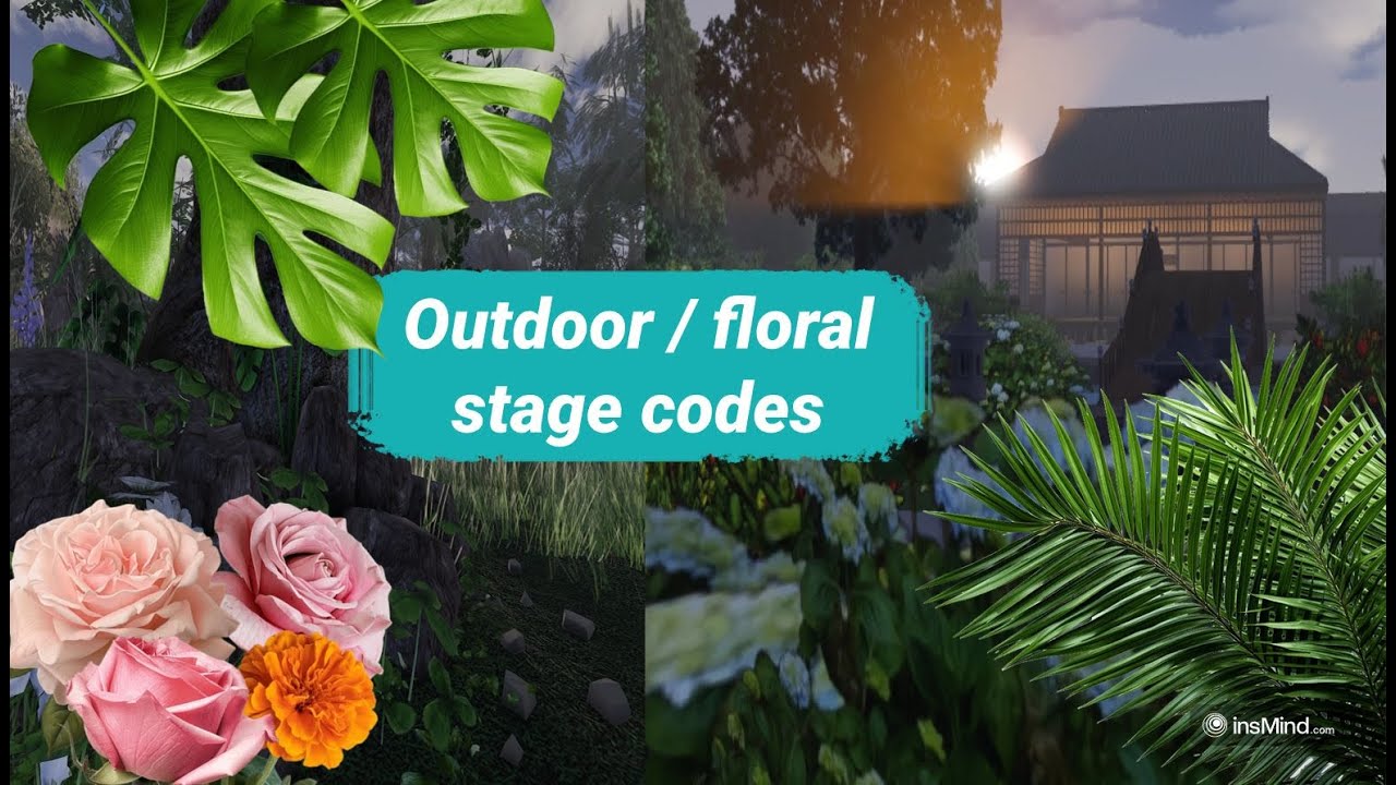 Outdoor / floral stage codes!𓍢ִ໋🌷͙֒ || Rh dance studio🎶 - YouTube