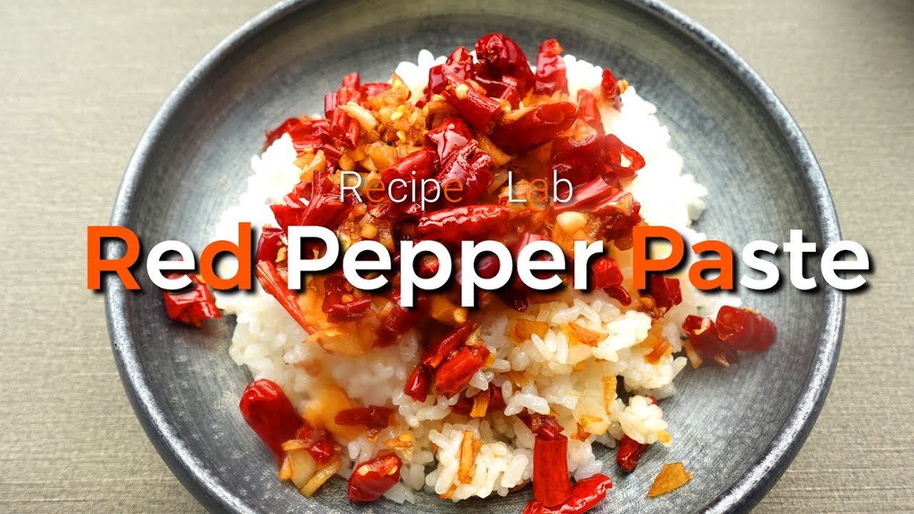 How to make " Red pepper paste" which is often seen on TikTok, to be ...