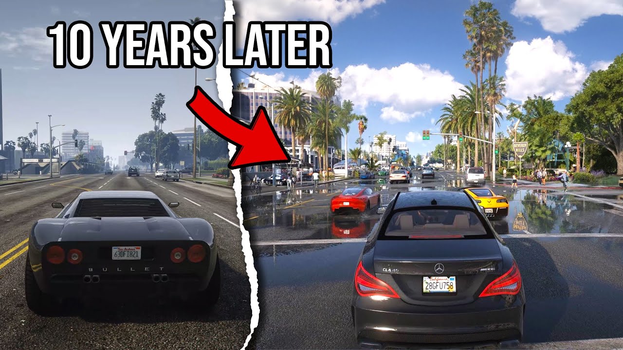 I remastered GTA 5 with mods 10 years later… - YouTube