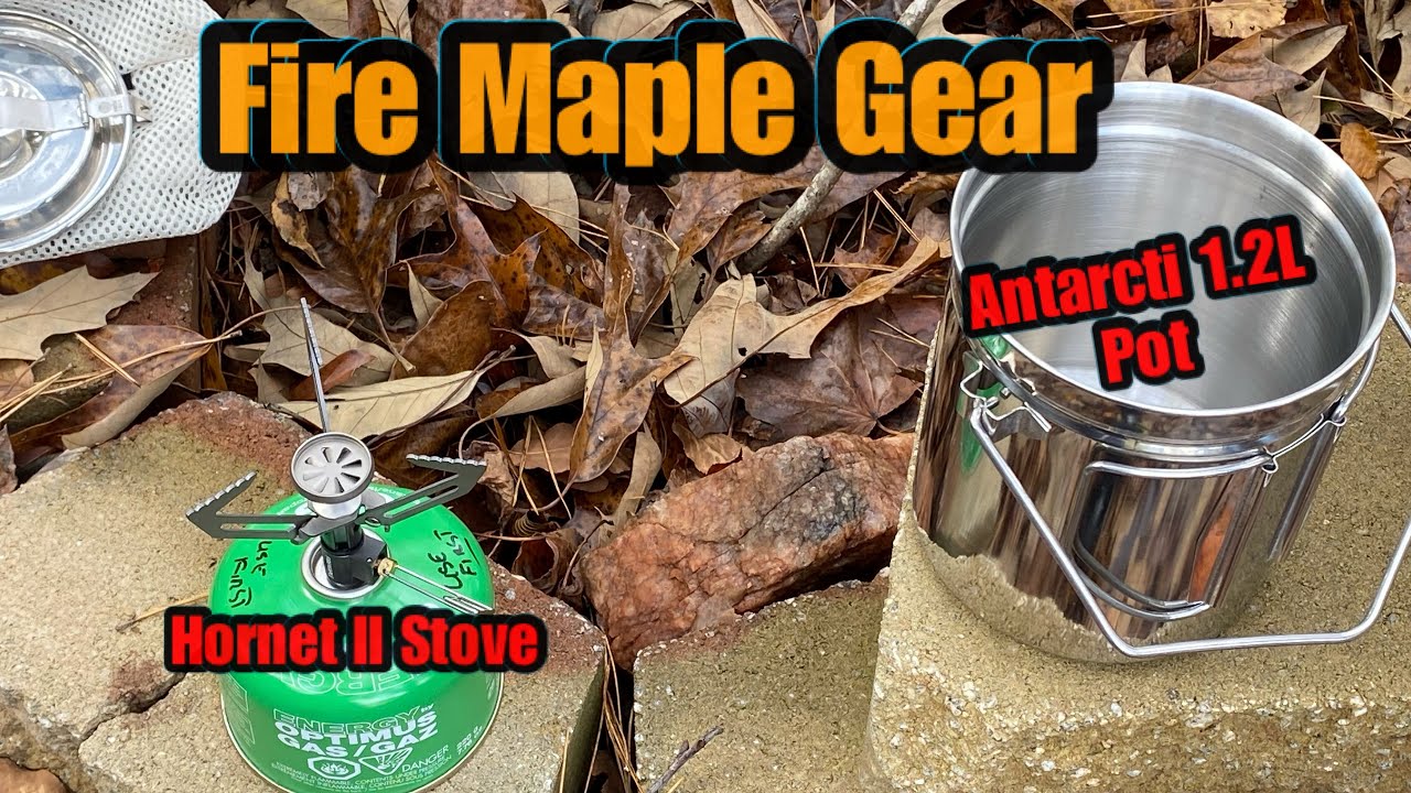 1.2L Pot and Stove from FIRE MAPLE Gear - YouTube