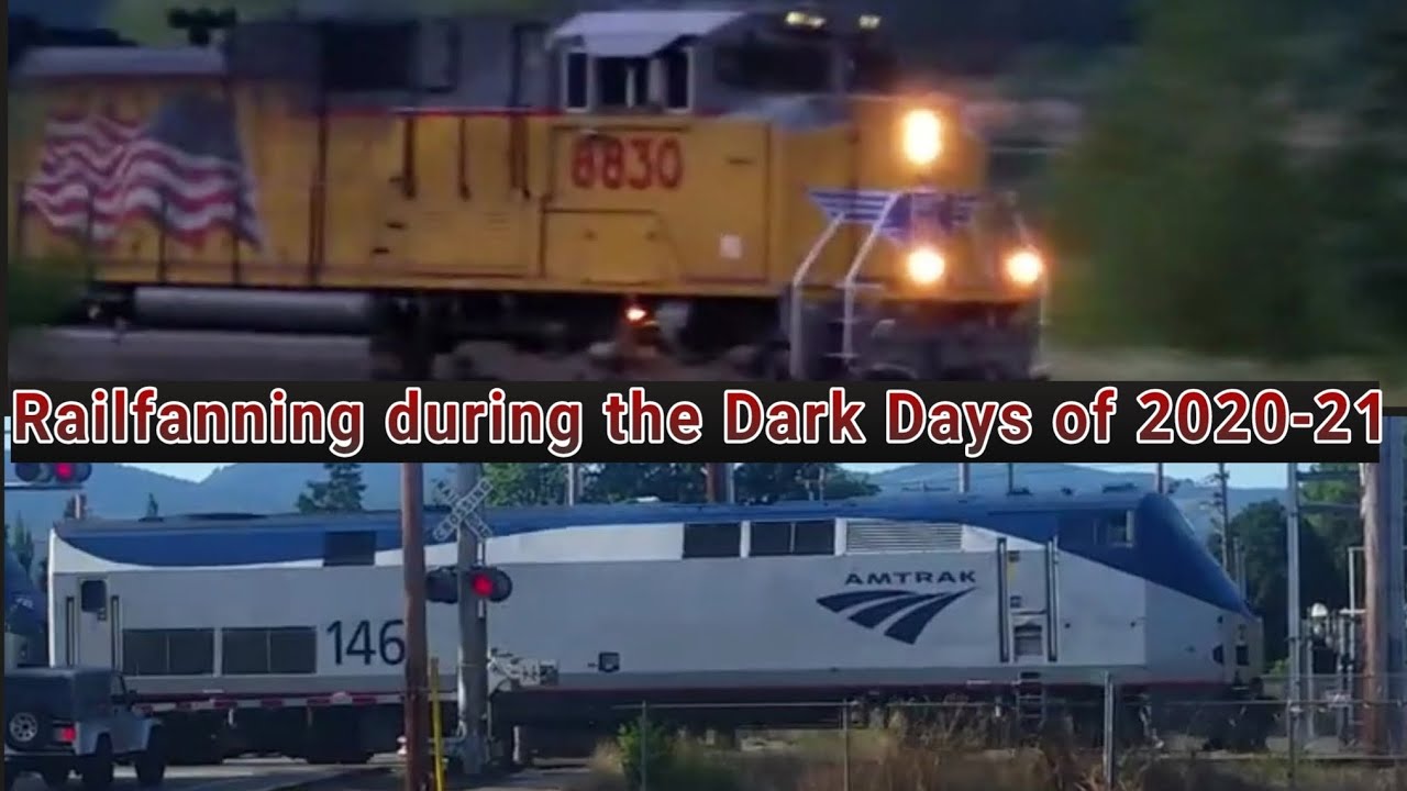Recap of Railfanning in the "DARK DAYS!" of 2020-21 - YouTube