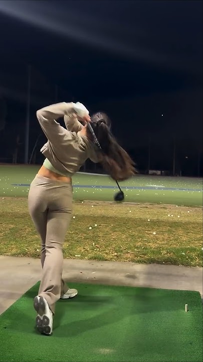 압도적 Power!!💥💥Golfer Kat Shee's Driver shot. Instagram@kaitleenshee - YouTube