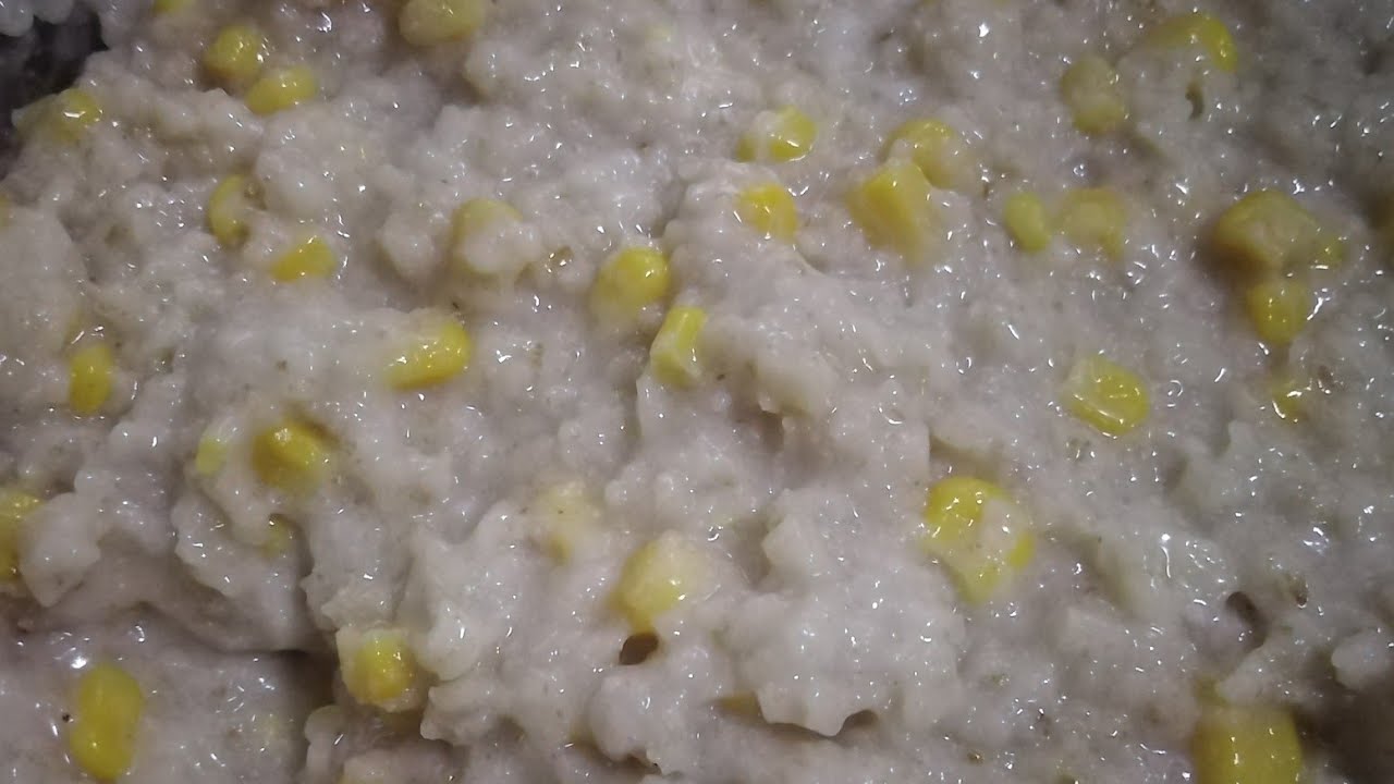 homemade meryienda namin. ginataang mais oat meal ang gamit namin - YouTube