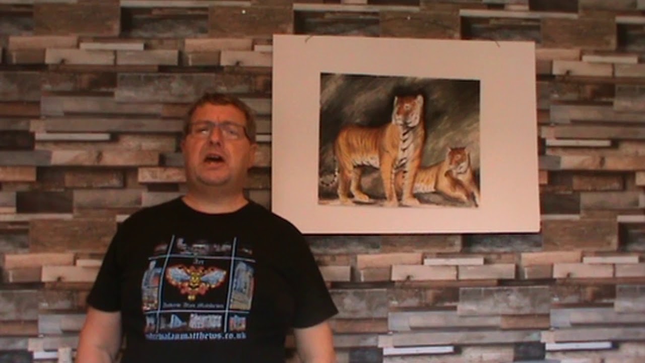 Tiger on guard - YouTube