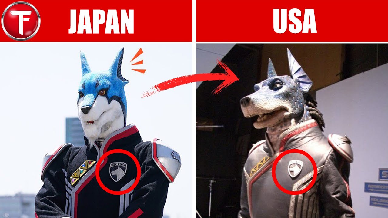 7 Extra-Hero/Ranger yang Berbeda dengan Versi Super Sentai-nya - YouTube