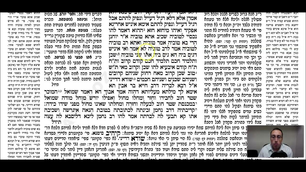 Kesuvos Daf 85b Daf Yomi Gemara (Talmud) Mesechet Ketubot - YouTube