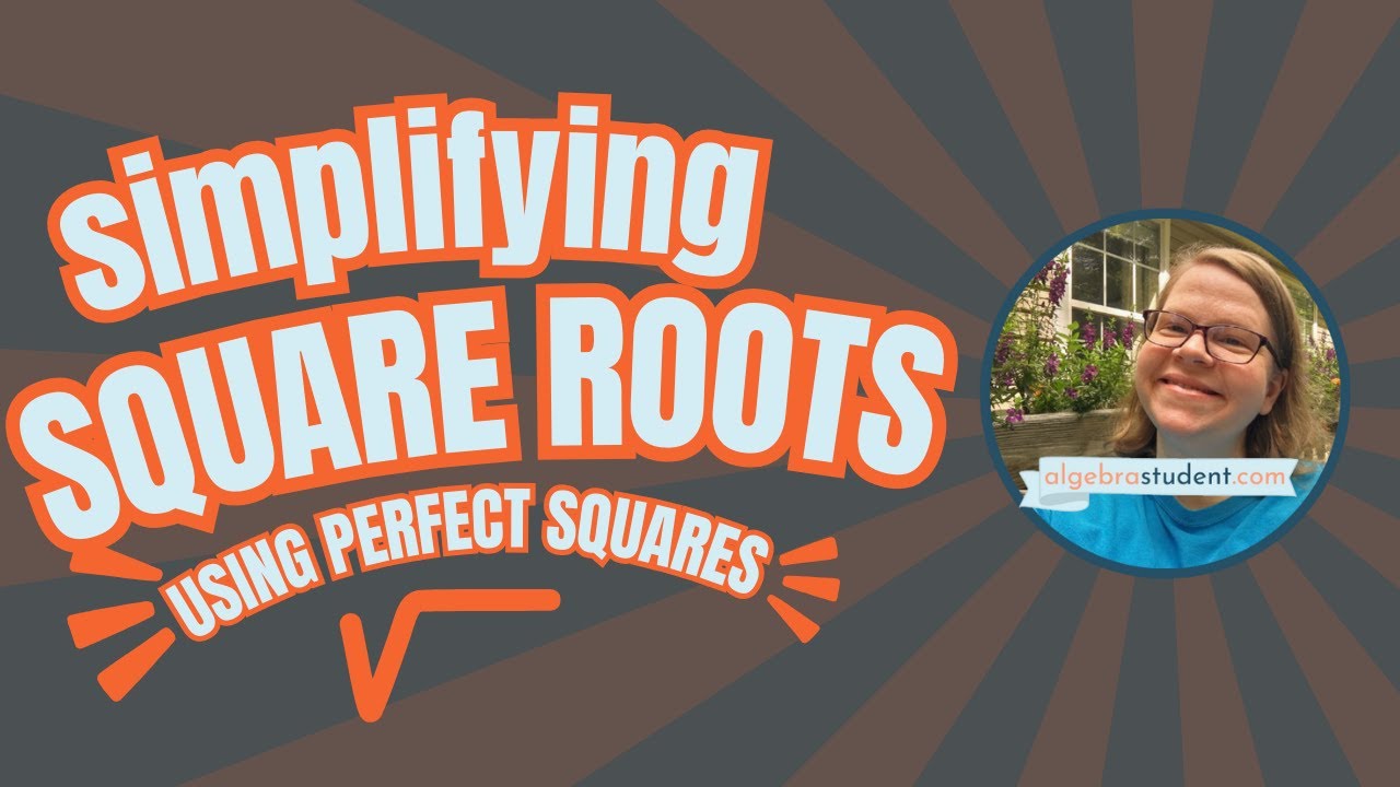 🔥Super Quick: Simplifying Square Roots Using Perfect Squares - YouTube