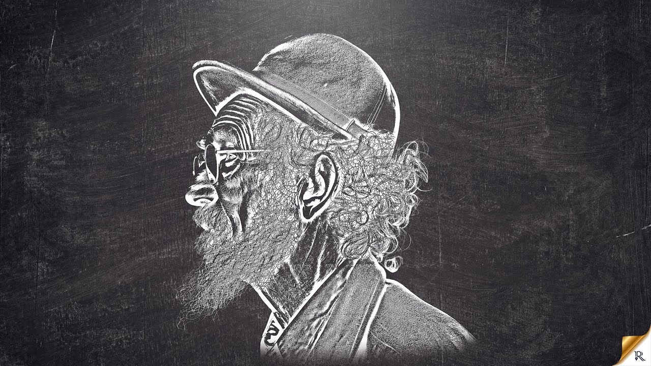 Chalk Effect - Photoshop Tutorial - YouTube