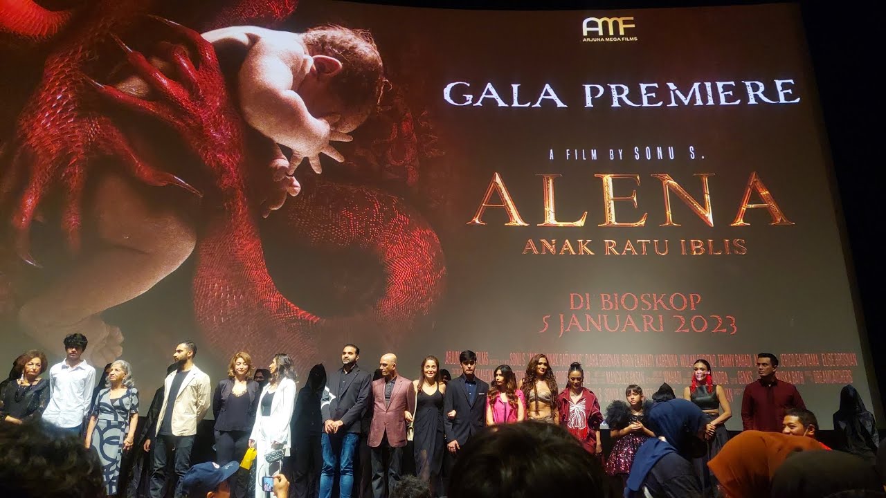 GALA PREMIERE ALENA ANAK RATU IBLIS - YouTube