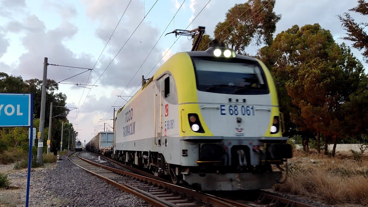 TCDD E 68061 Yakıt treni (2/2 Video) - YouTube