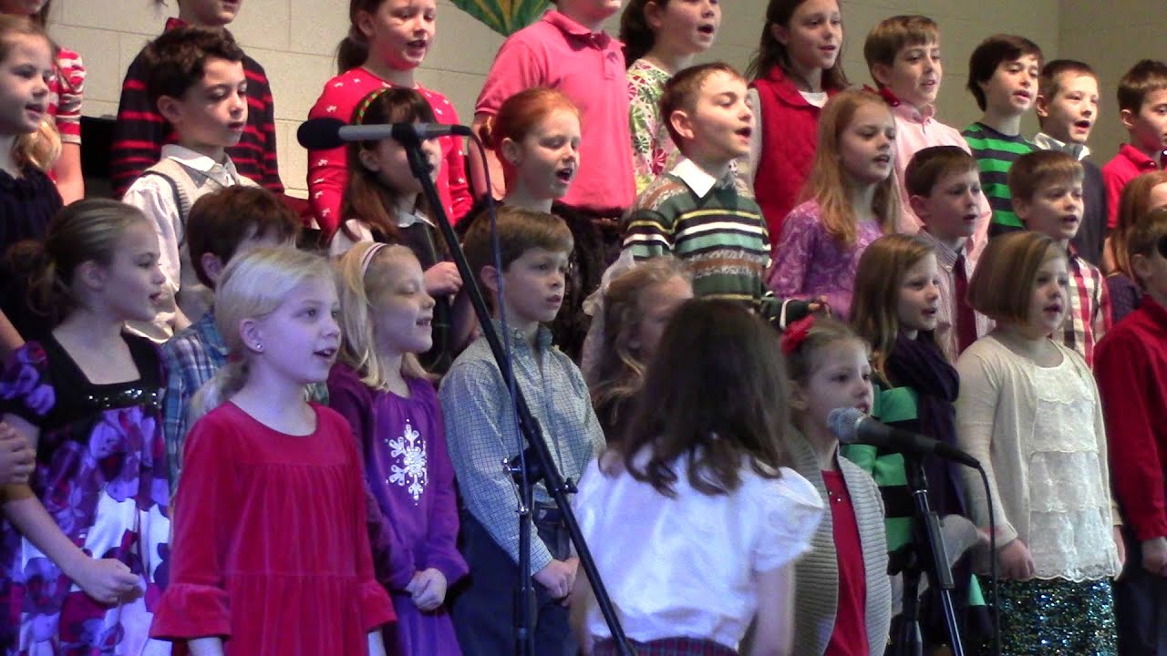 2nd & 3rd Grade "The Reindeer Rap" - YouTube