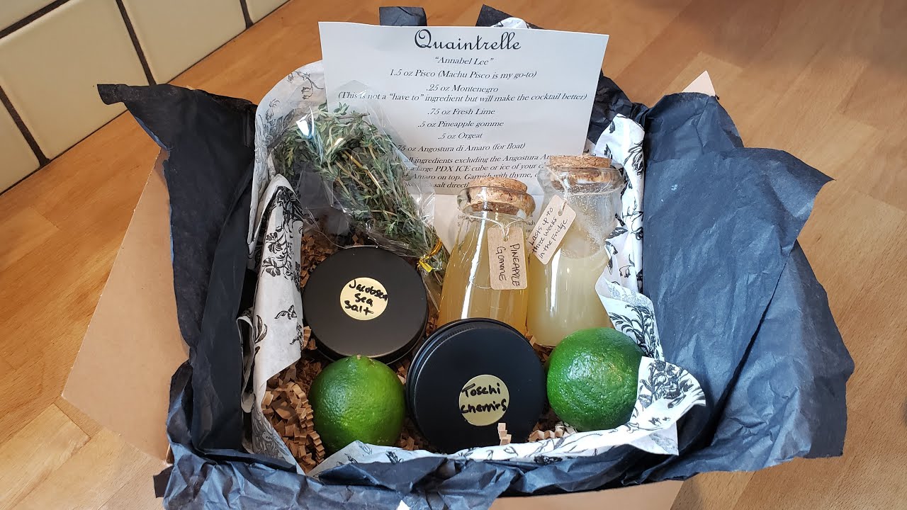 Happy Hour LIVE with Cassidy Quinn! DIY cocktail kit from Quaintrelle ...