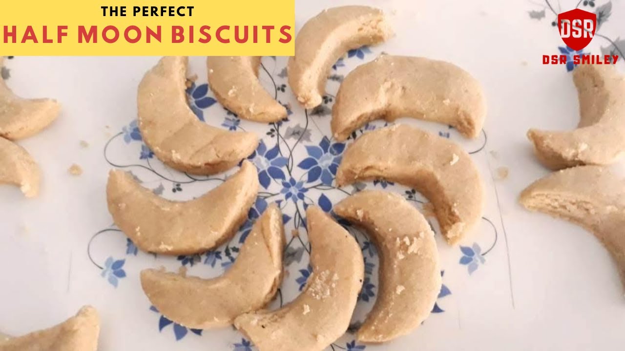 how to make moon biscuits,half moon biscuits recipe,chand biscuits,moon ...