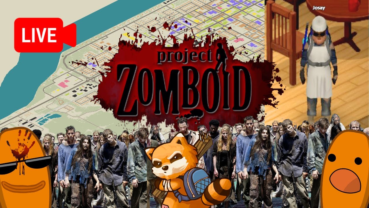 VERY HIGH ZED POP || Long-Term Survival || #projectzomboid #gaming # ...