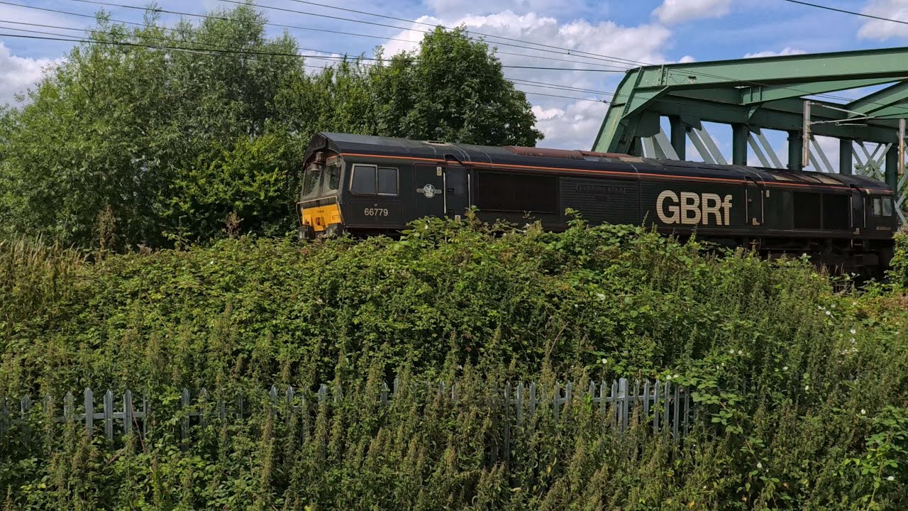 GB Railfreight 66779 'Evening Star' - Light Locomotive move 0L37 18th ...