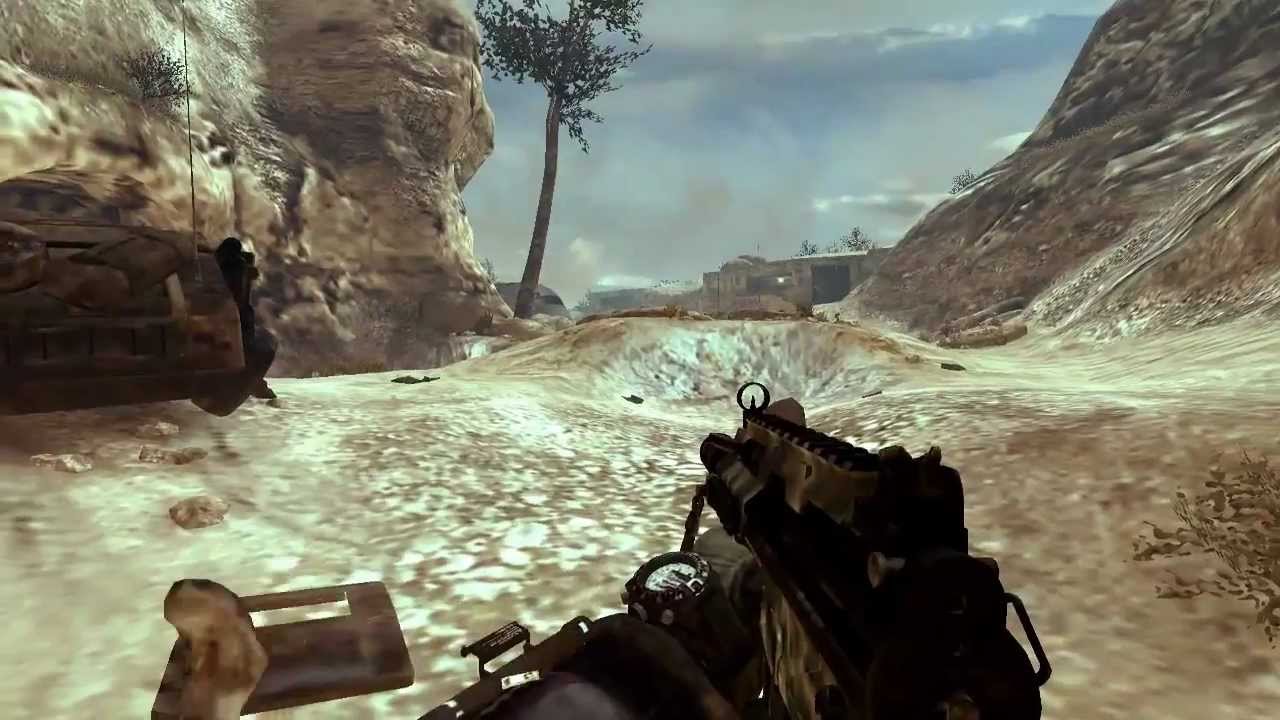 call of duty mw2 multiplayer afghan - YouTube