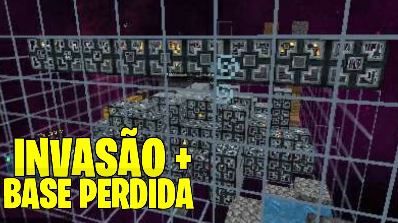 ⭐Minecraft: BASE PERDIDA + INVADINDO A YKZ E LUCRANDO MUITO SPAWNER ...