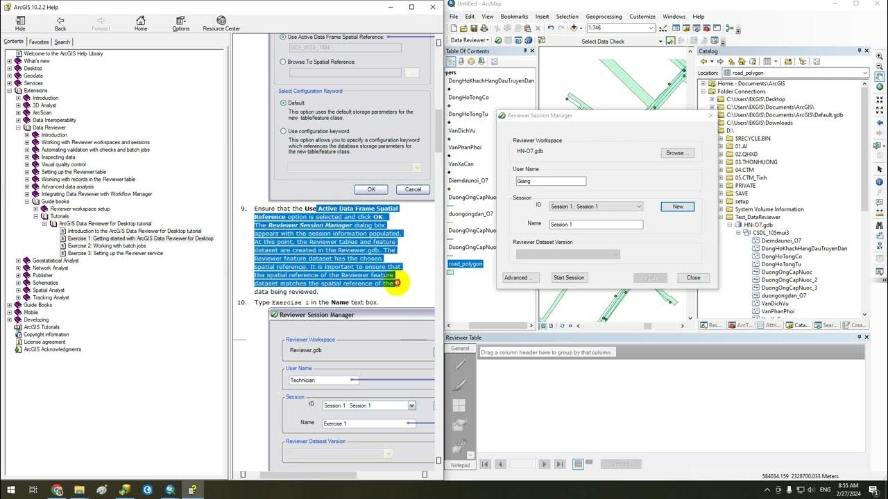 Data Reviewer Tutorials - Exercise 1a: Starting and configuring a ...