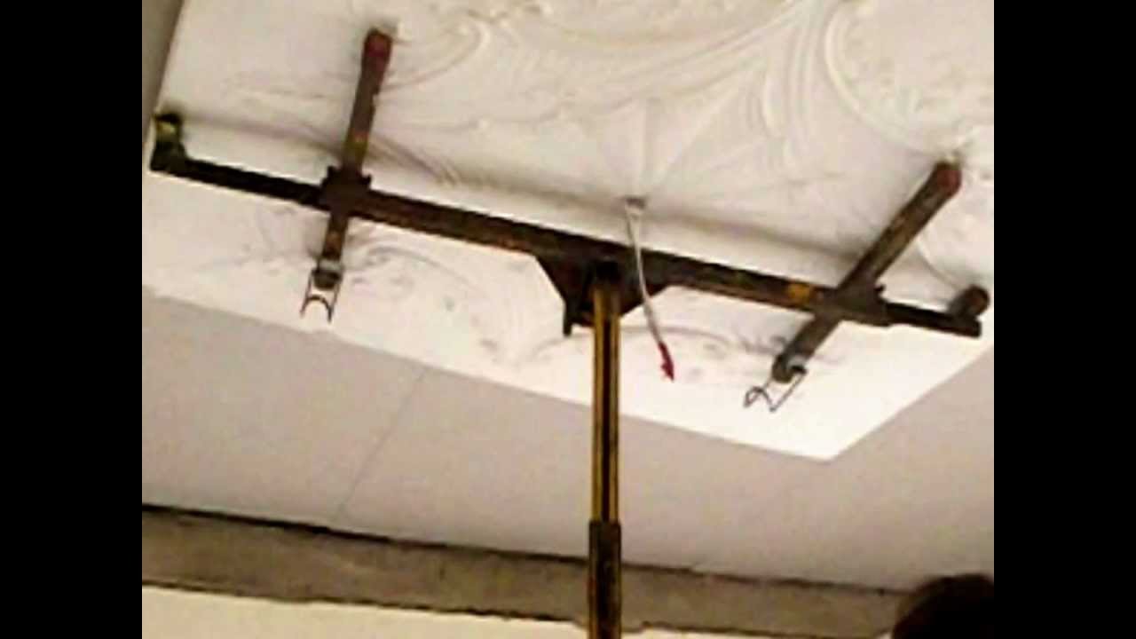 Plastering How to Install an Ornate Plaster Ceiling Part 8 - YouTube