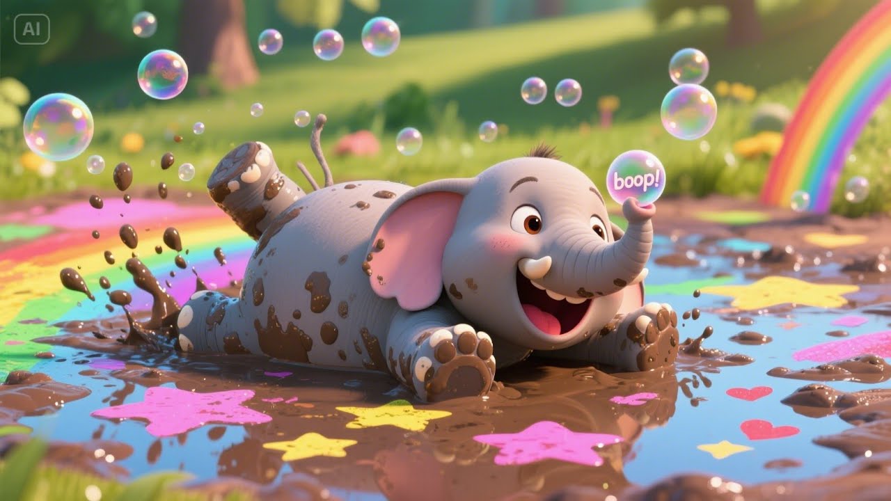Hugo the Happy Hippo 🦛 | Joyful Animal Song for Kids | Toddler Sing ...