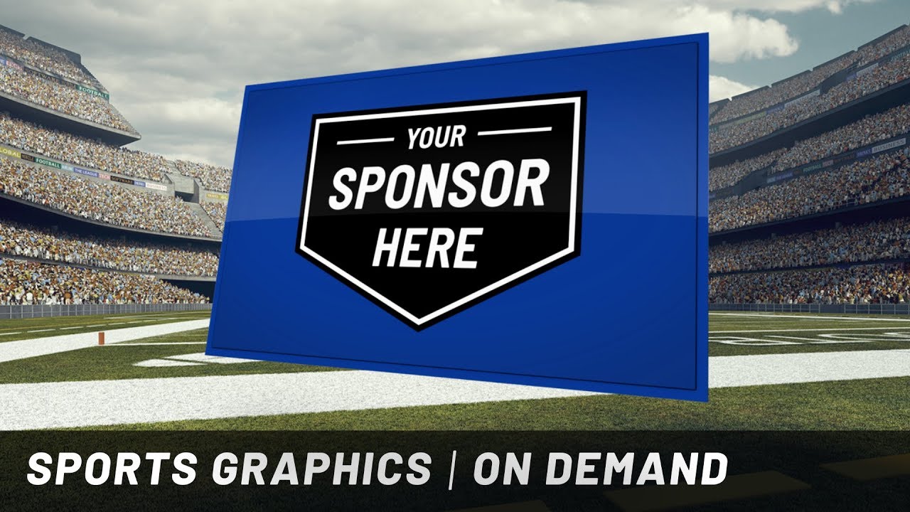 SPONSOR SHOW PACKAGE I SPORTS GRAPHICS - ON DEMAND - YouTube