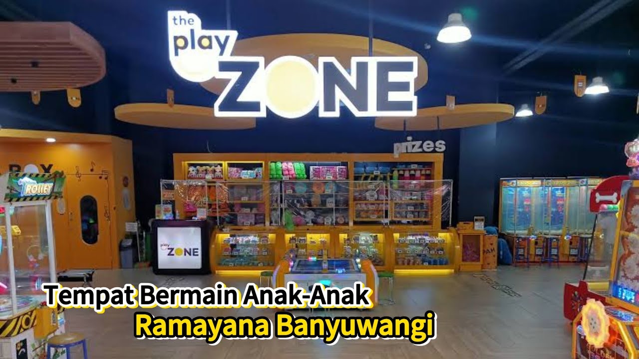 The Play Zone Ramayana Tempat Bermain Anak-Anak - YouTube