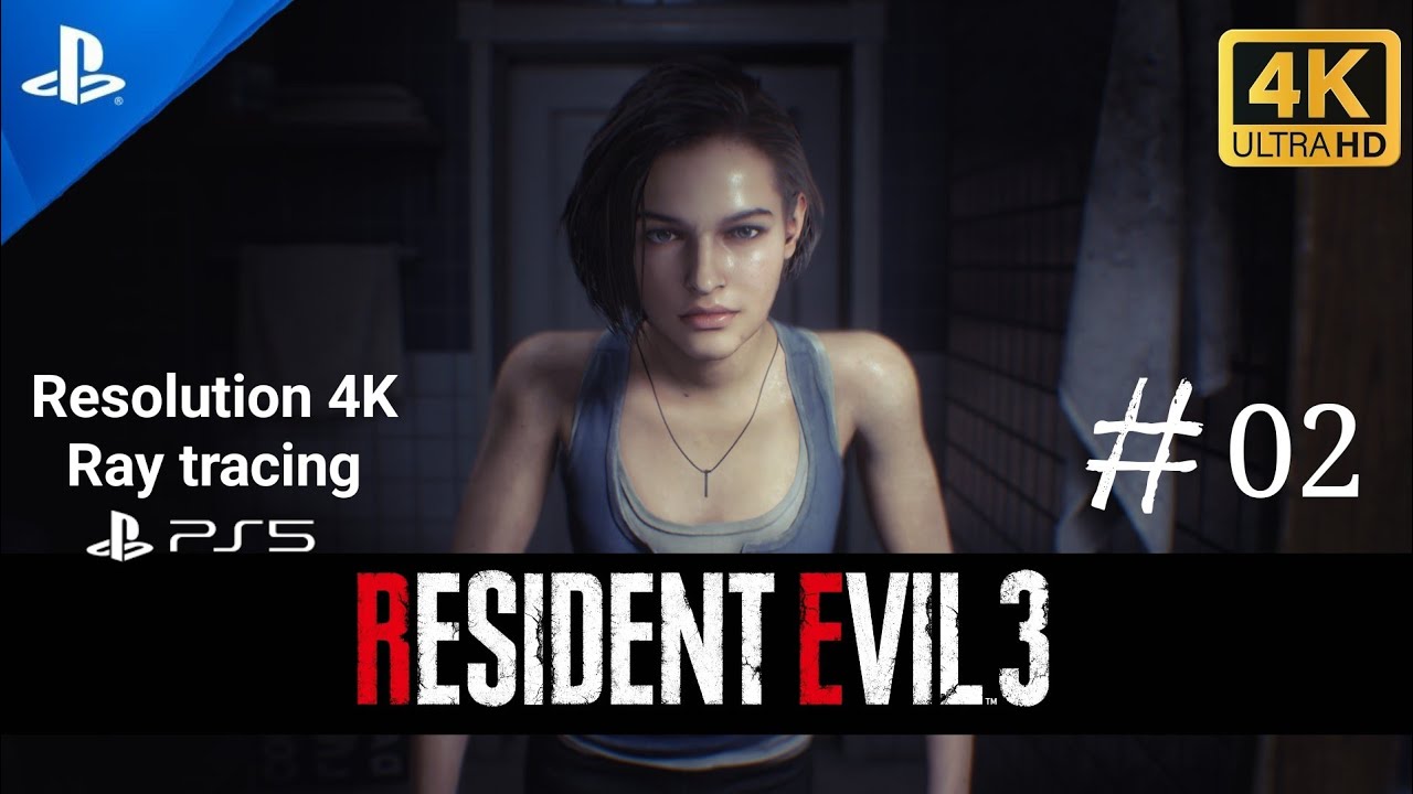 RESIDENT EVIL 3 REMAKE | walkthrough, part 2 | PS5 | 4K/60fps | Ray ...