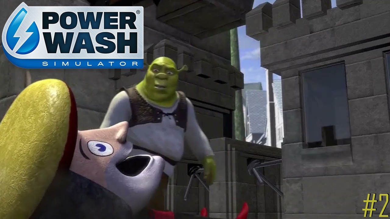 Powerwash Simulator - No Commentary - Shrek DLC - Duloc Part 2 - YouTube