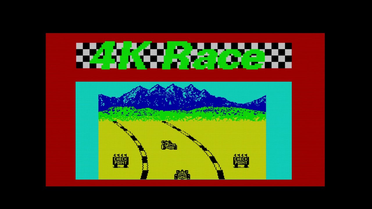 4K Race - ZX Spectrum - YouTube