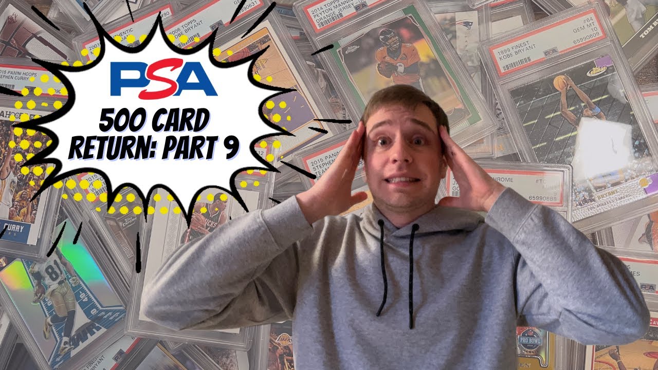 THIS IS GETTING INTENSE! MASSIVE 500 Card PSA Return (Part 9) Football ...