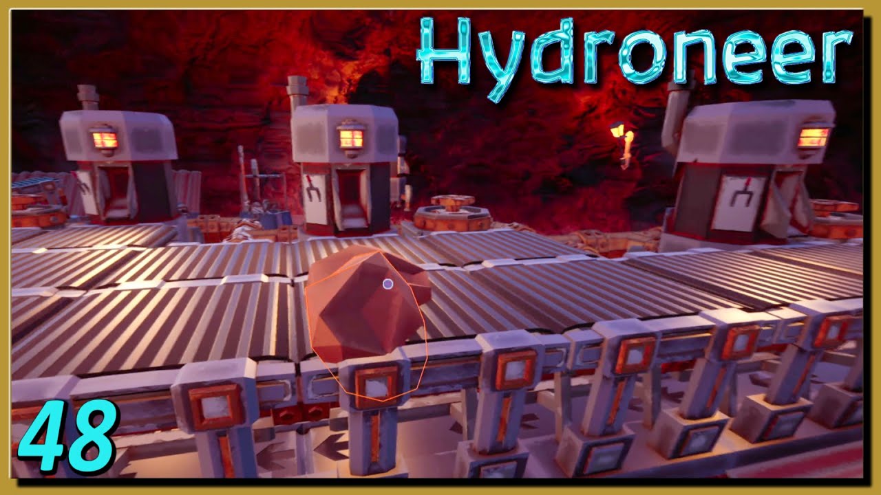 HYDRONEER 💰 Höhlenausbau DELUXE Gold BERGBAU Basis Simulator [s2e48 ...