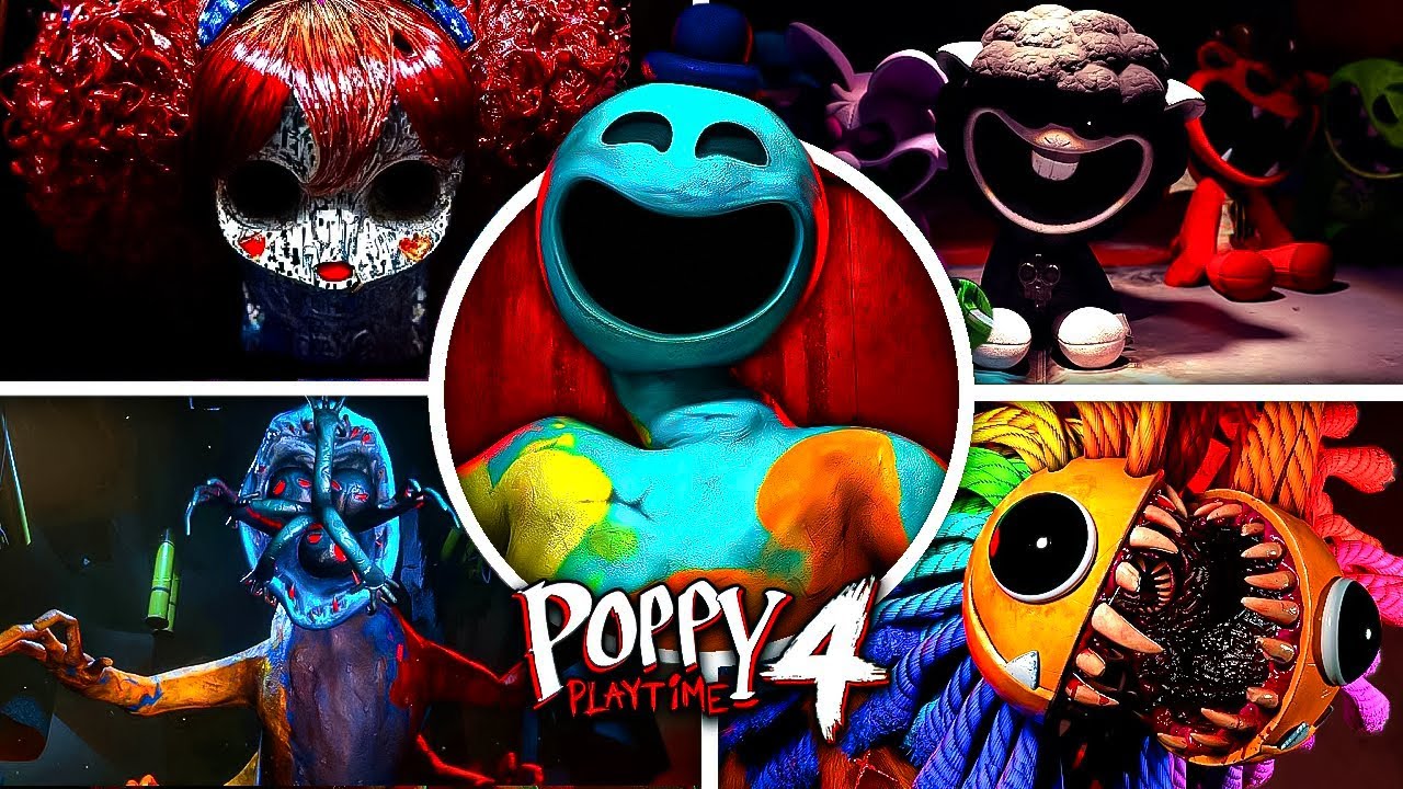 Poppy Playtime Chapter 4 - Full GAME [ Walkthrough & Ending ] - YouTube