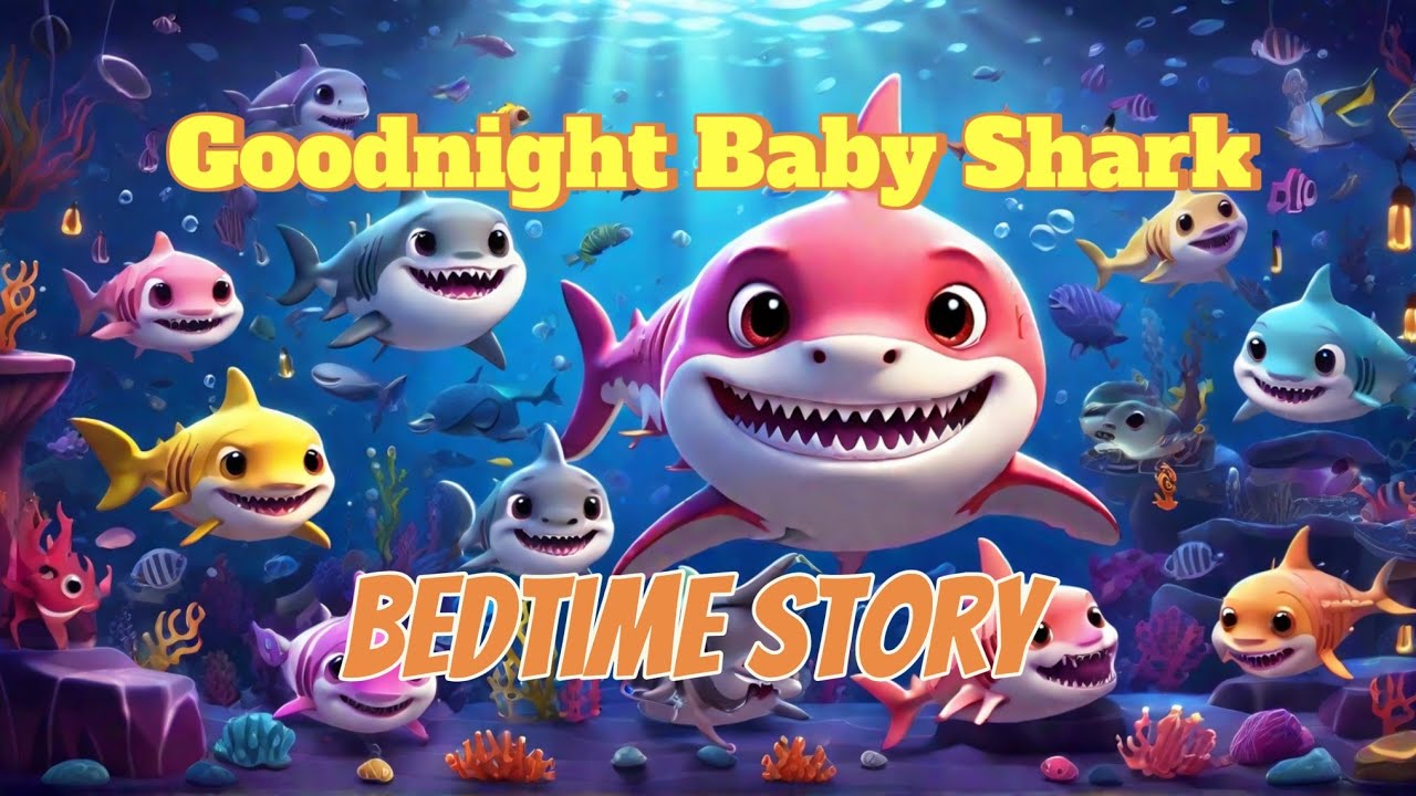 Goodnight BABY SHARK🦈🦈🦈Babies go to sleep in 3 mins | Bedtime Story # ...