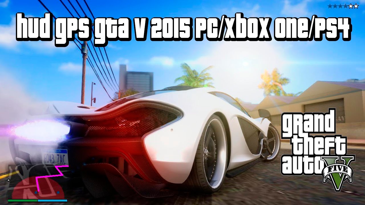 HUD GPS DE GTA V 2019 PC Y MAPA DE GTA V PARA GTA SAN ANDREAS - YouTube