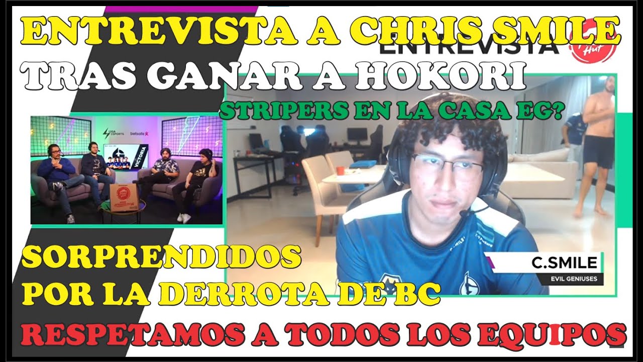 ENTREVISTA A CHRIS SMILE TRAS GANAR I Evil Geniuses vs Hokori - YouTube