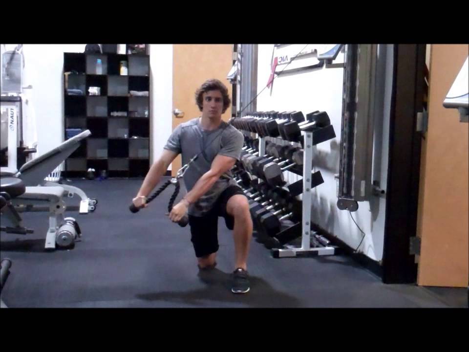 Half Kneeling Cable Chop | Scottsdale Performance Training - YouTube
