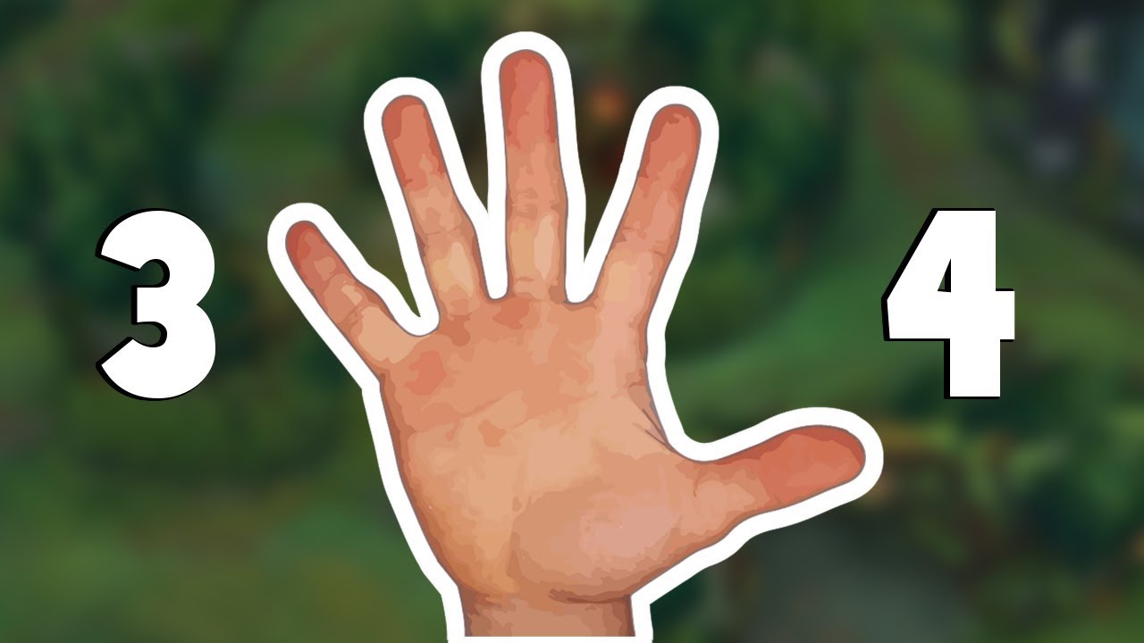 Do You Play League of Legends with 3 or 4 Fingers? Theory... | Funny ...