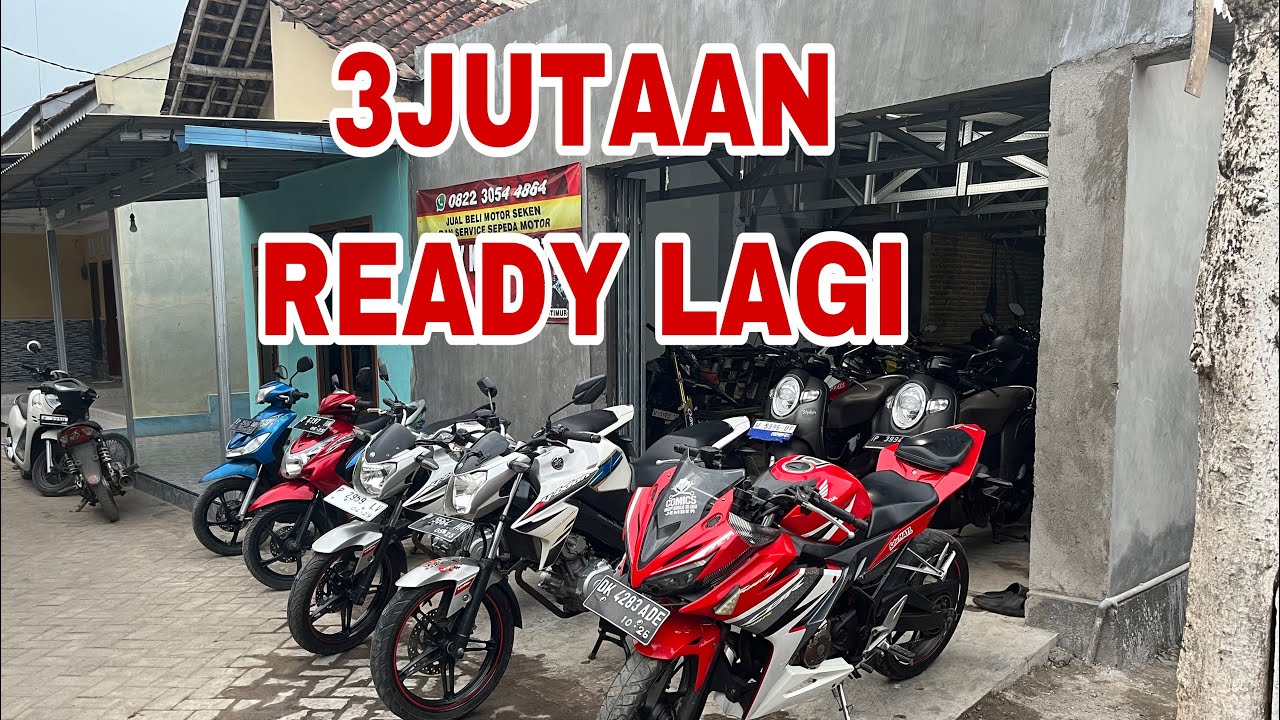 READY LAGI MOTOR HARGA 3JUTAAN YANG PASTI SURAT LENGKAP LOKASI JEMBER ...
