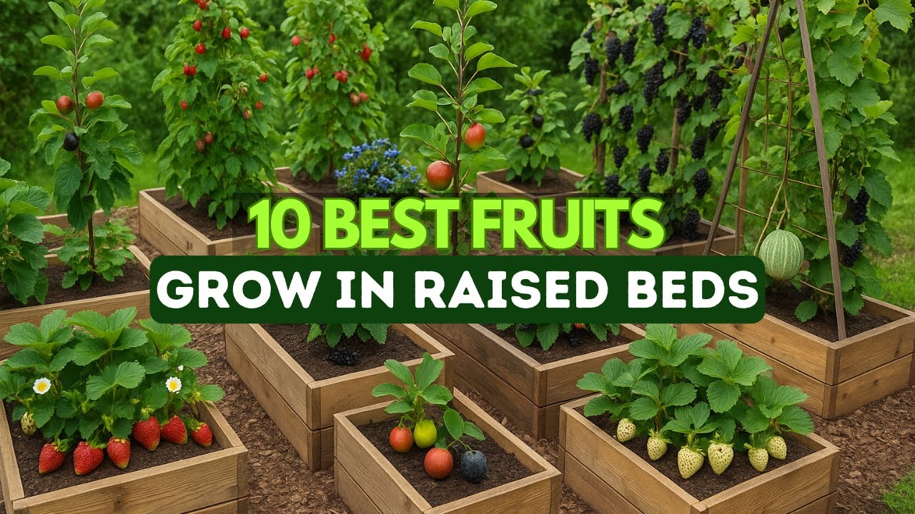 10 Best Fruits to Grow in Raised Beds - YouTube