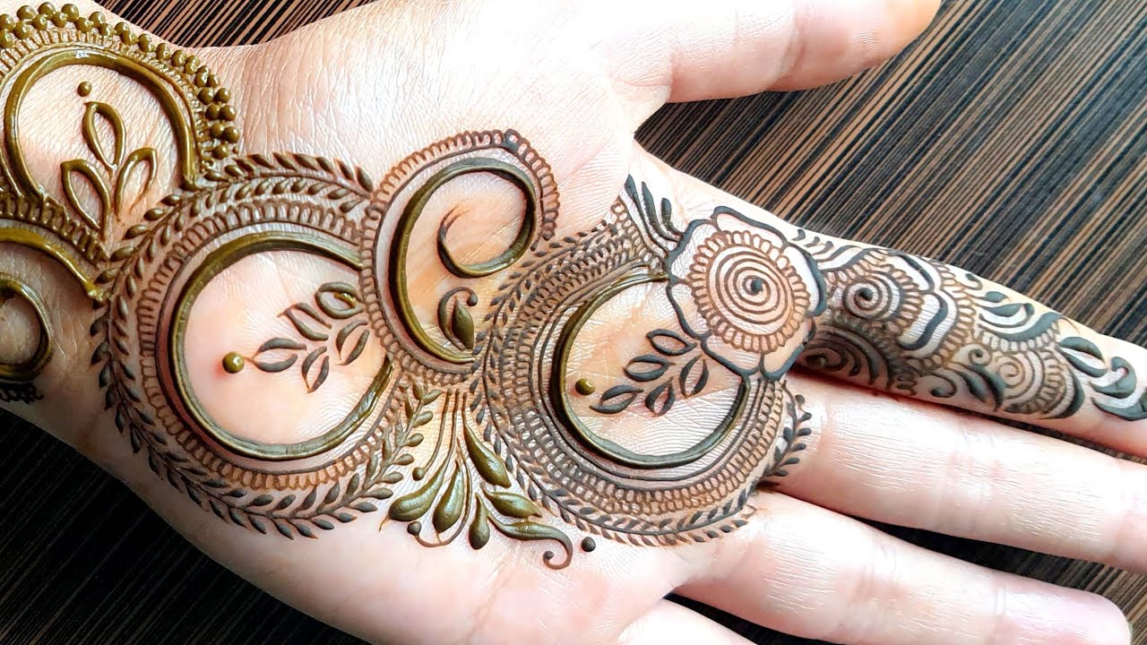 Easy Dubai Style Mehndi ll New stylish Mehandi Design ll Feet Mehandi ...