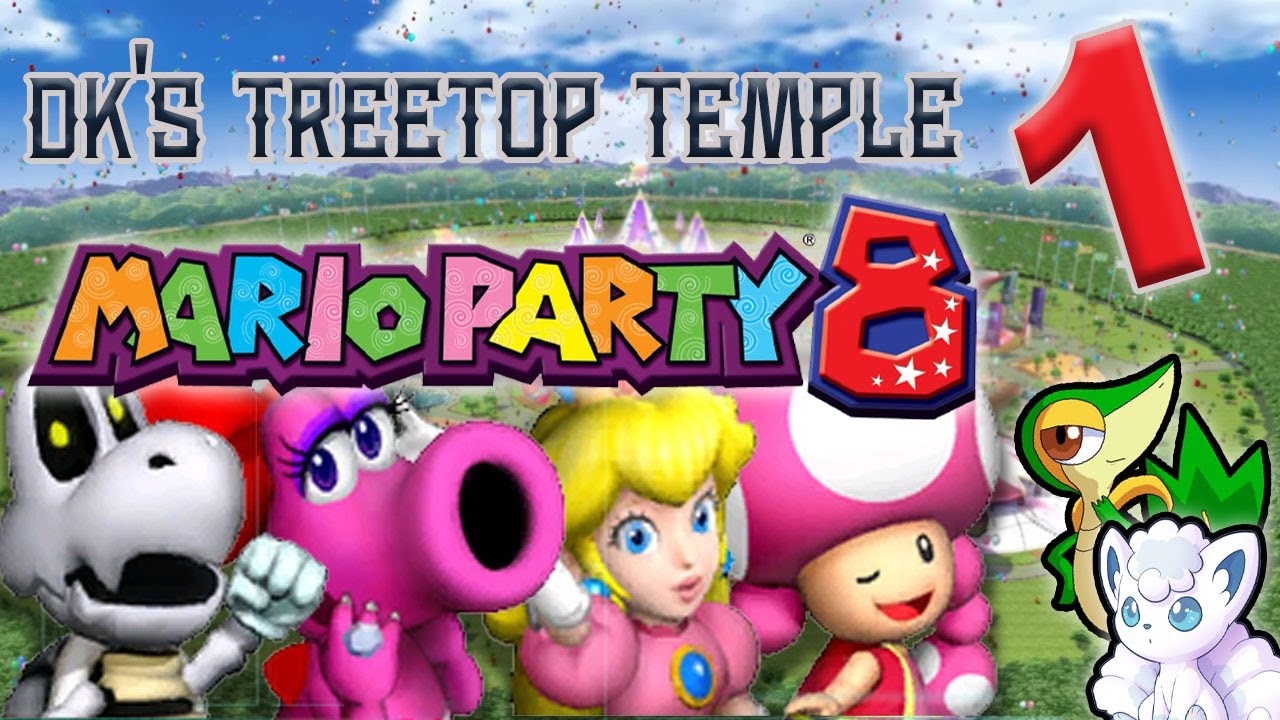 DK's Treetop Temple (Part 1) - Mario Party 8 episode 1 - YouTube