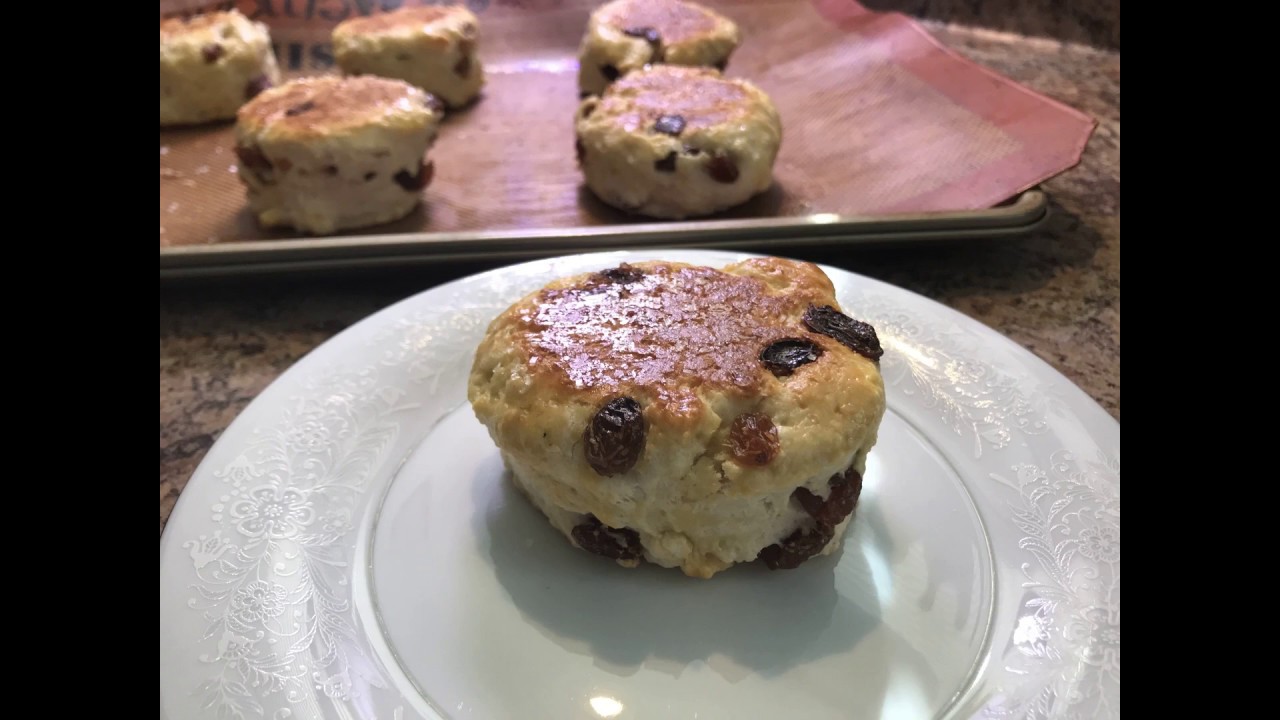 Raisin Tea Biscuits - YouTube