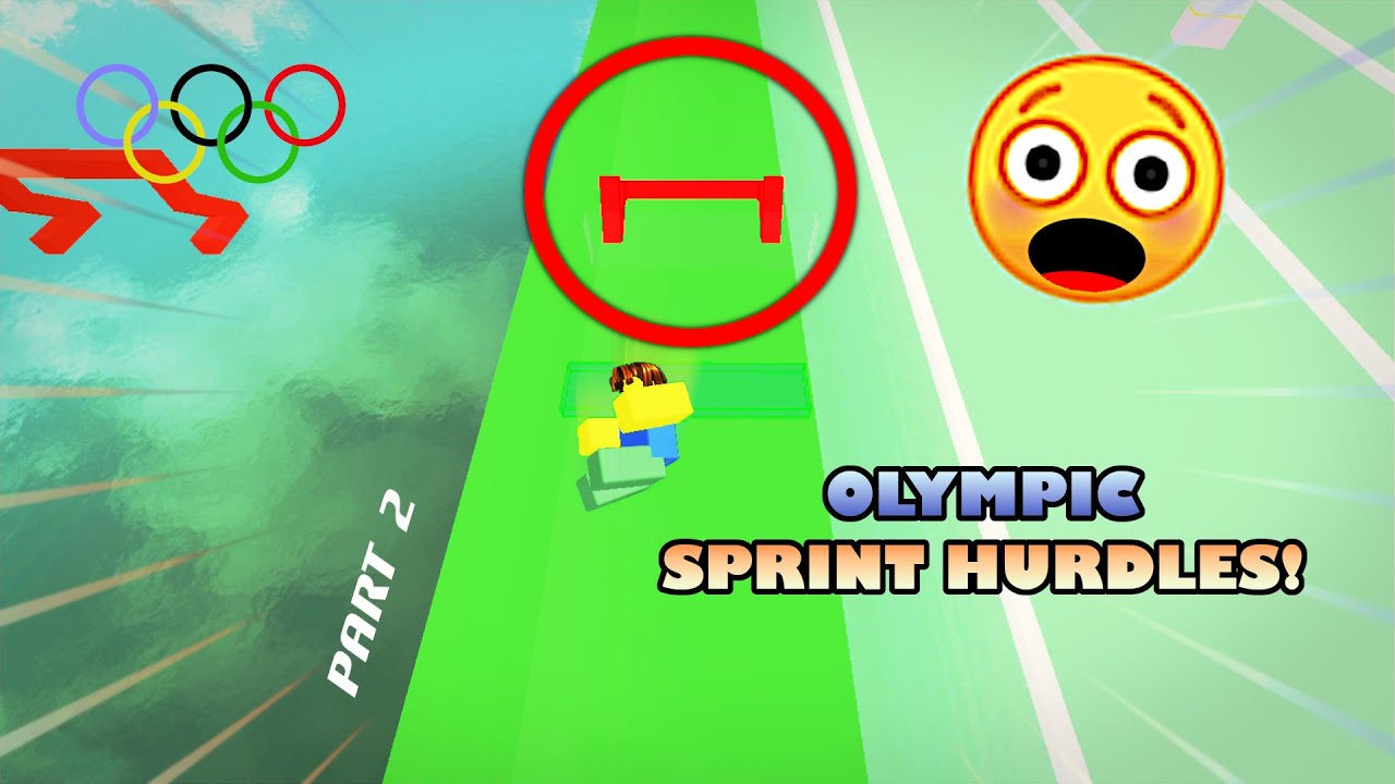 How to Make an Olympic Sprint Hurdles in Obby Creator! | Part 2 ...