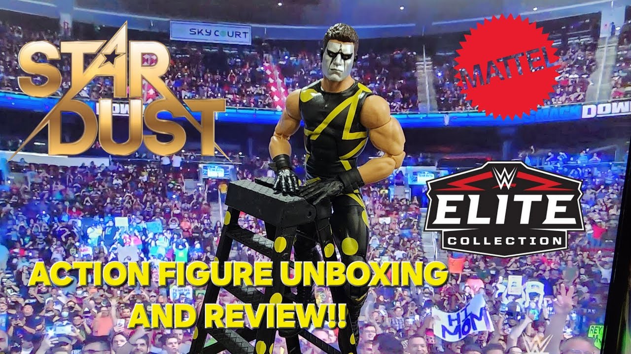WWE ELITE CODY RHODES "Stardust" ACTION FIGURE UNBOXING AND REVIEW ...