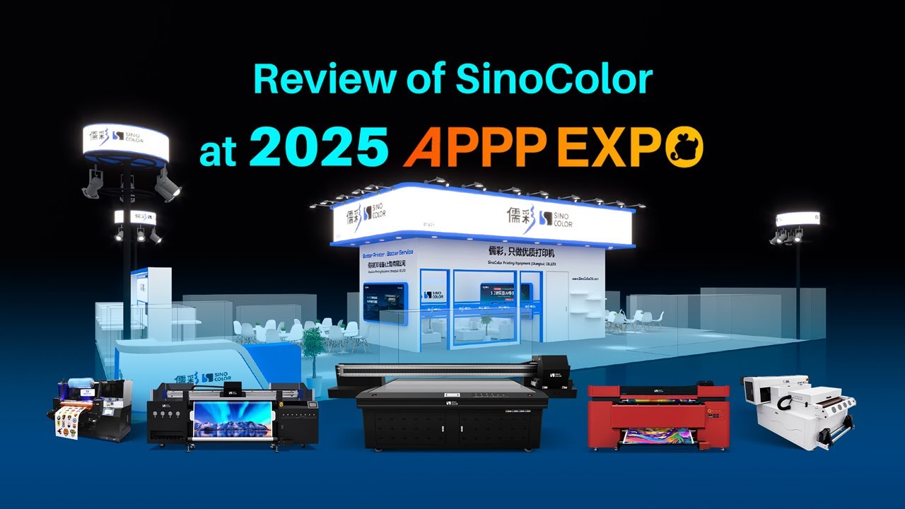 Review of SinoColor at 2025 APPPEXPO - YouTube