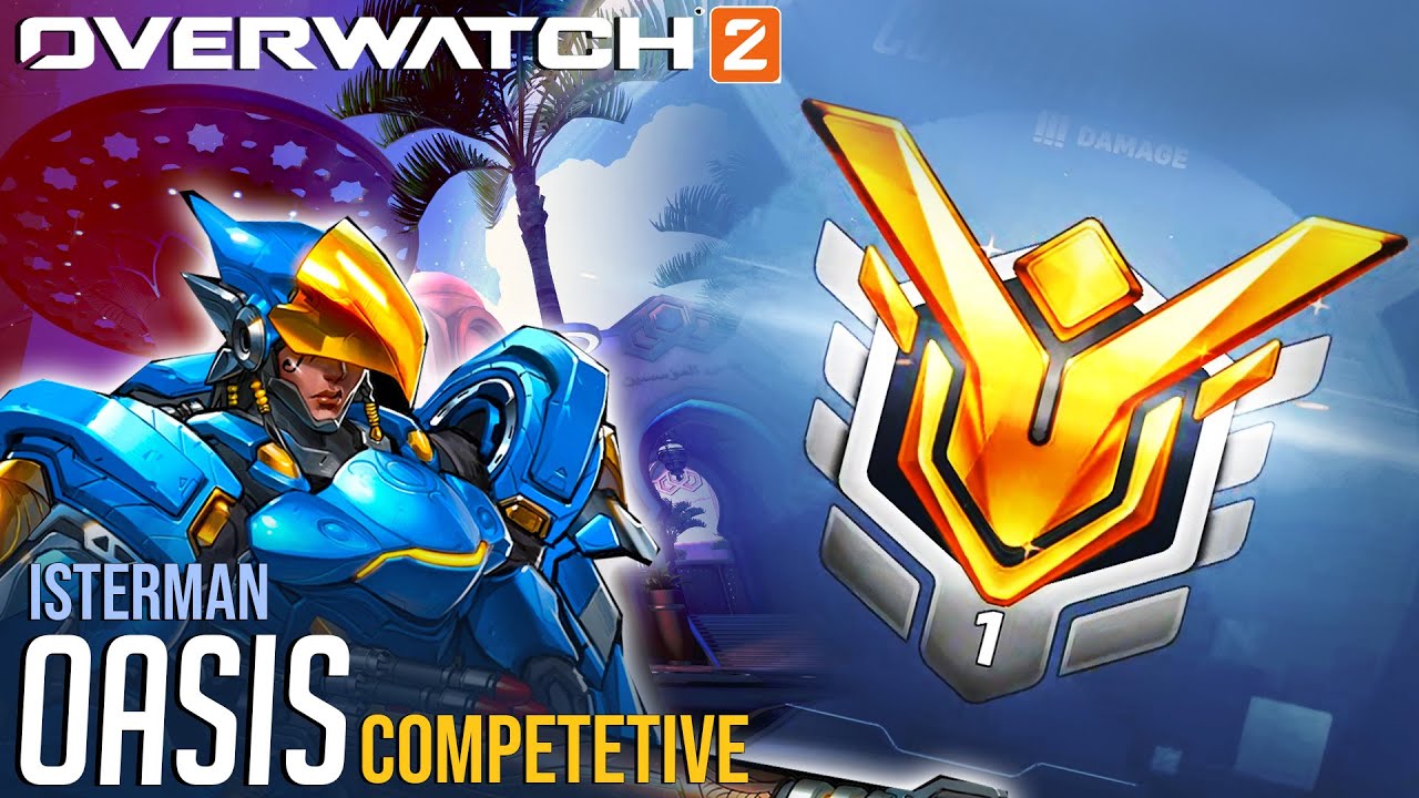 Overwatch 2 Master 1 Pharah Oasis Commentary 2 - YouTube