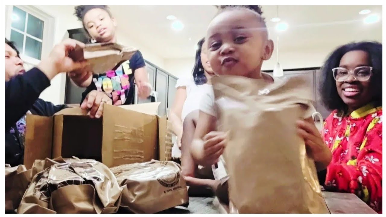 Introducing The Kids To A Little Piece Of Our Past (they tried MREs for ...