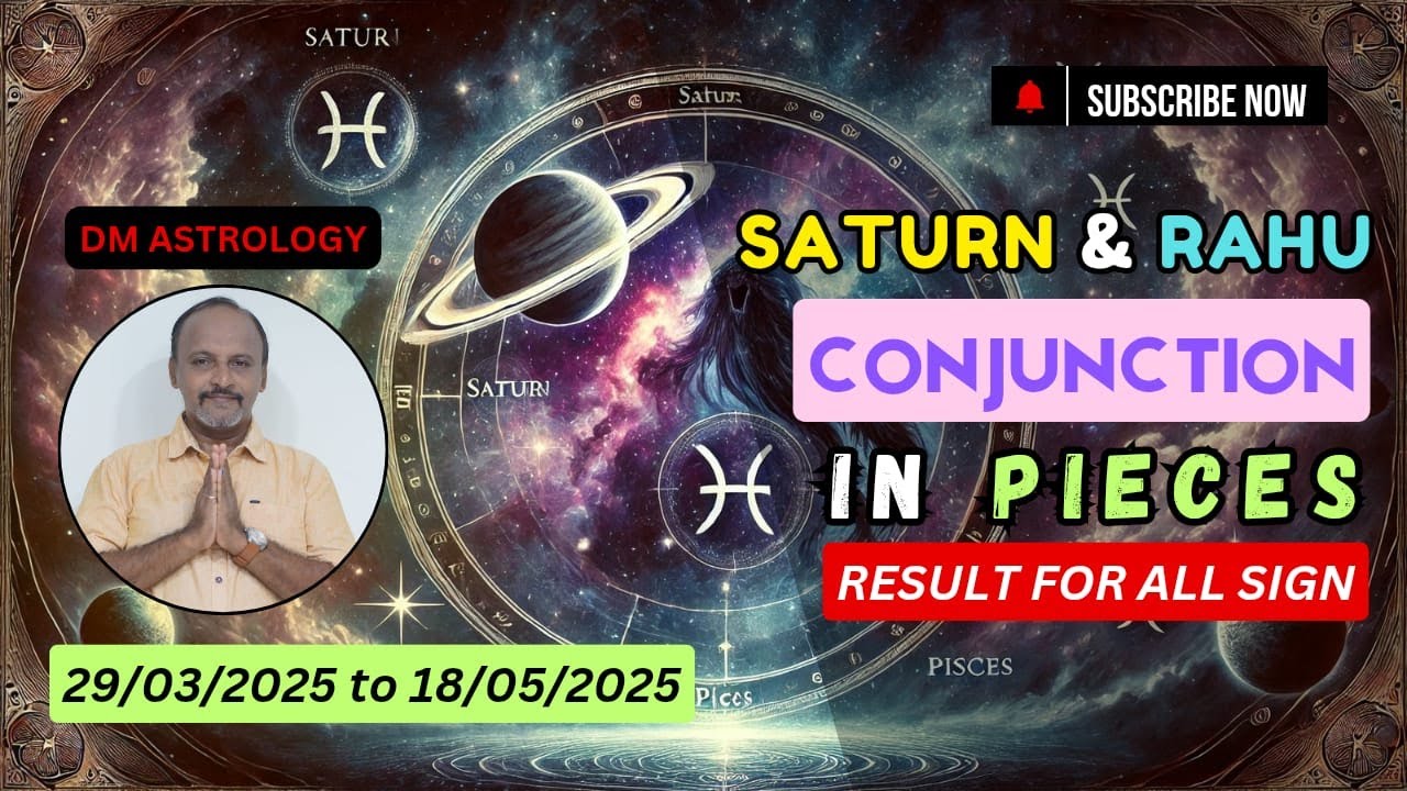 Saturn and Rahu Conjunction in Pisces | Big impact on Individual ...