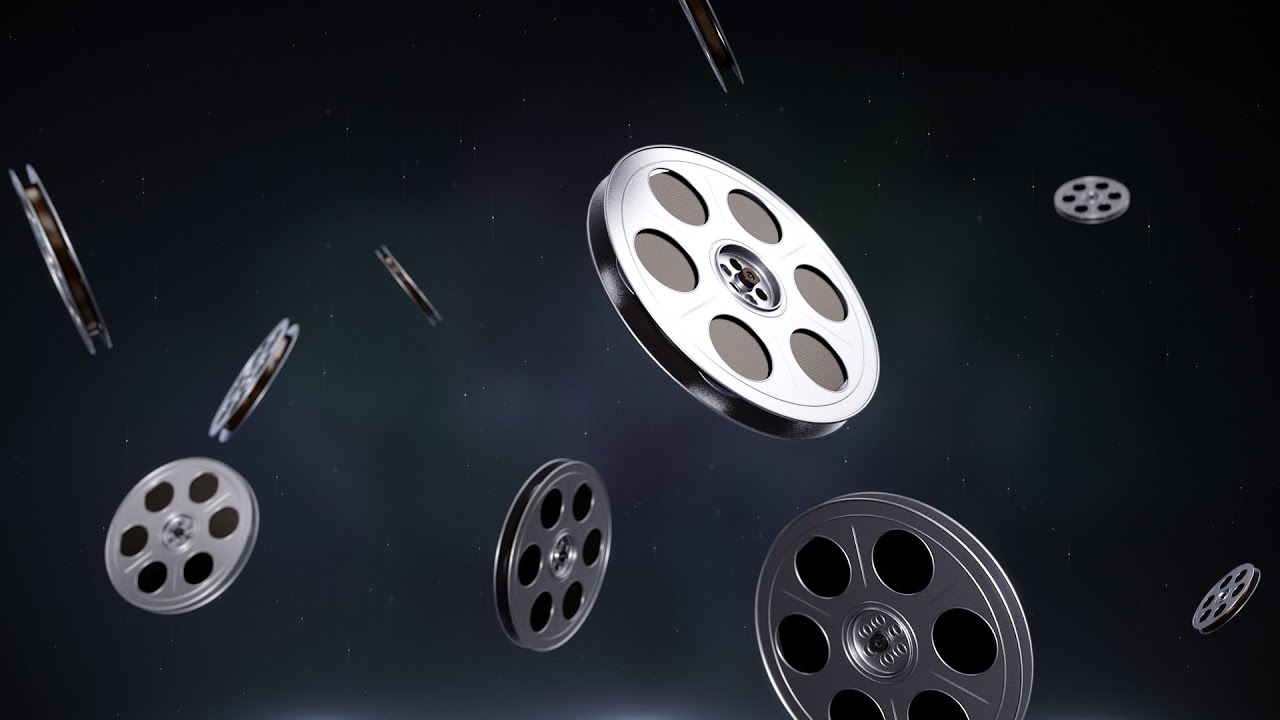 Projection Movie Reel Backdrops - YouTube