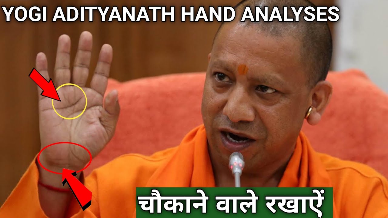 YOGI ADITYANATH PALM READING | palm reading in hindi | palmistry - YouTube